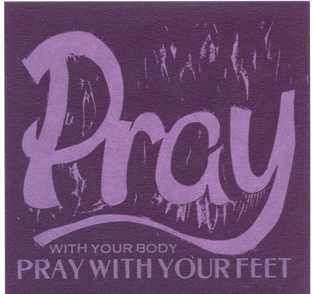 Pray with your Body | Pray with your Feet - Melanie Mowinski